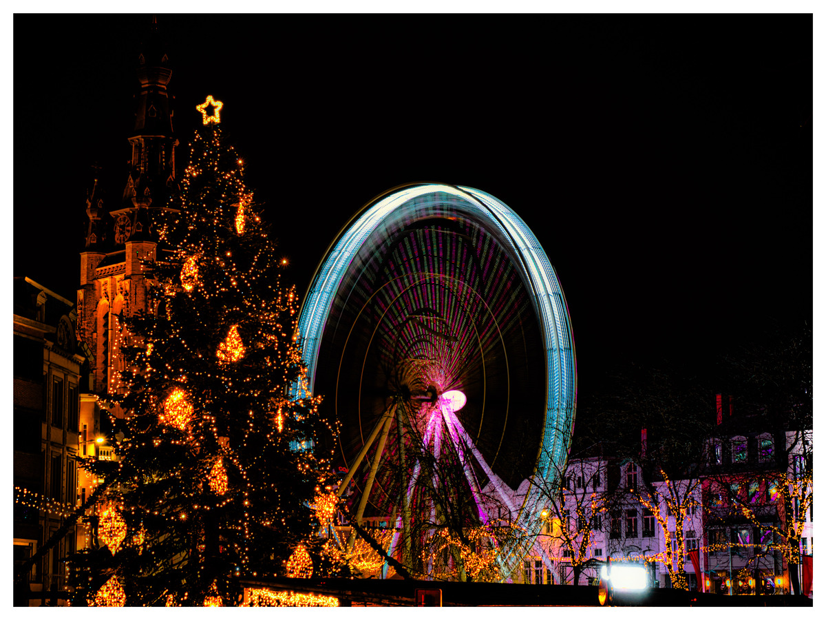 Prettig kerstfeest - foto van Desmetk - Straat - Zoom.nl